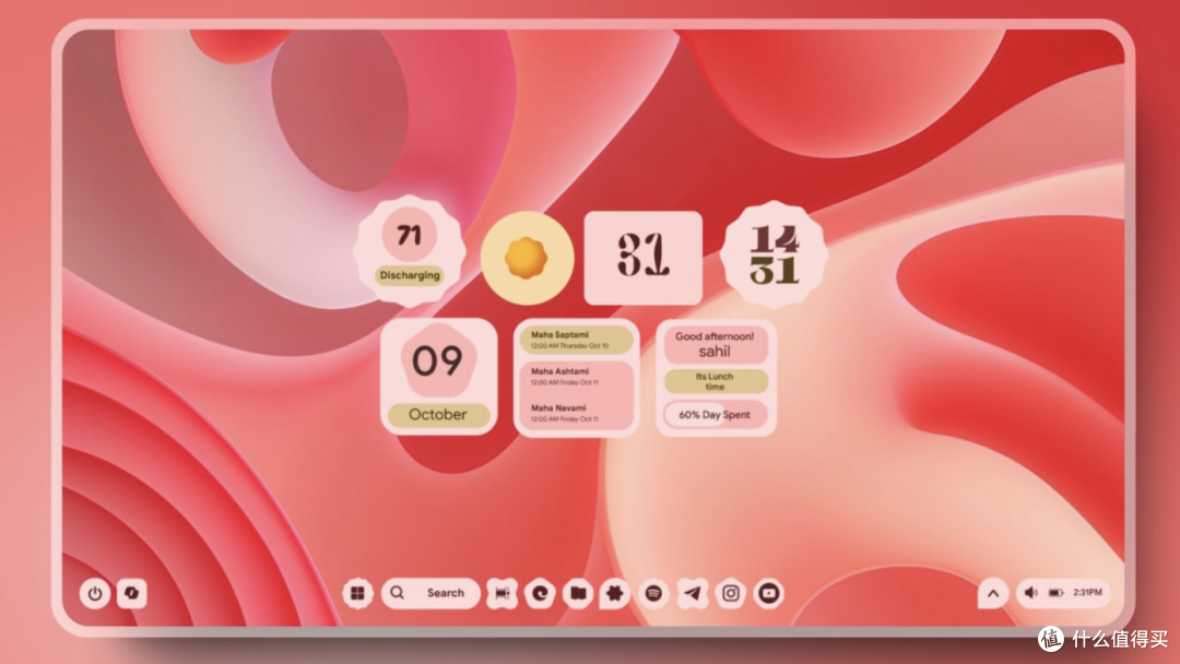 😻 MD3：一款让你的Windows变身梦幻桌面的神器！_办公软件_什么值得买
