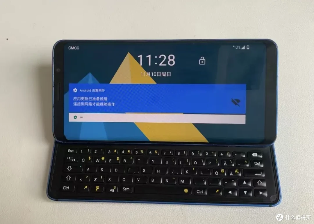 超罕见的“洋垃圾”手机，骁龙835+8G内存，自带全键盘_安卓手机_什么值得买