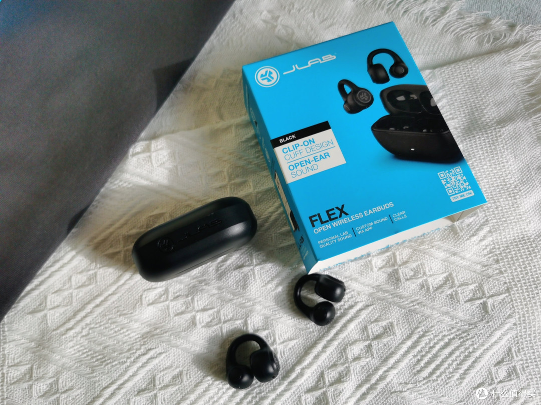 JLab Flex Open耳夹式耳机，让音乐无界，我的运动新伴侣_蓝牙耳机_什么值得买