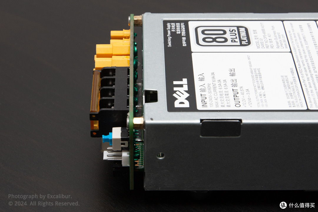 赛博文玩—Dell服务器PSU改12V桌面电源_电脑电源_什么值得买