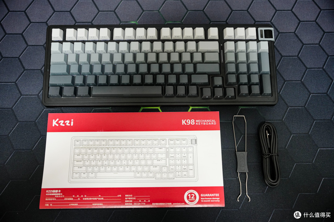 双1K低延迟至1ms，珂芝K98 Pro机械键盘带给你飞一样的体验_键盘_什么值得买