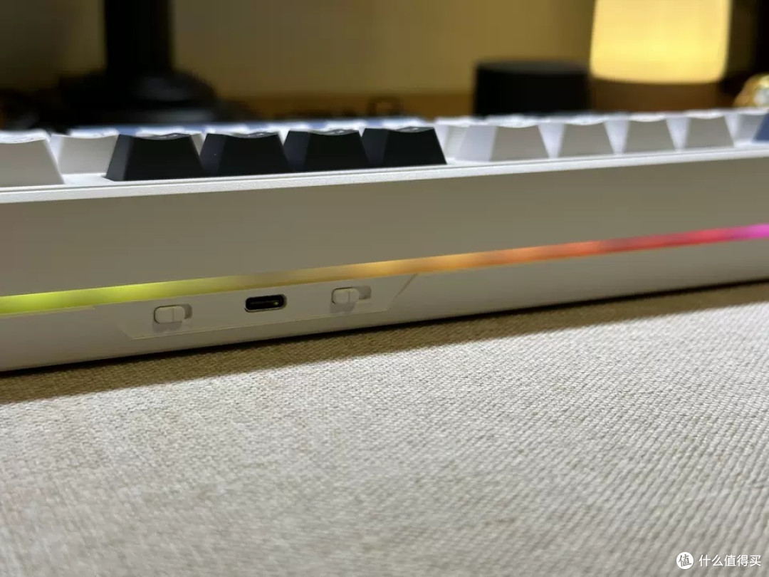 Riccks机械键盘RS87键无线蓝牙_键盘_什么值得买