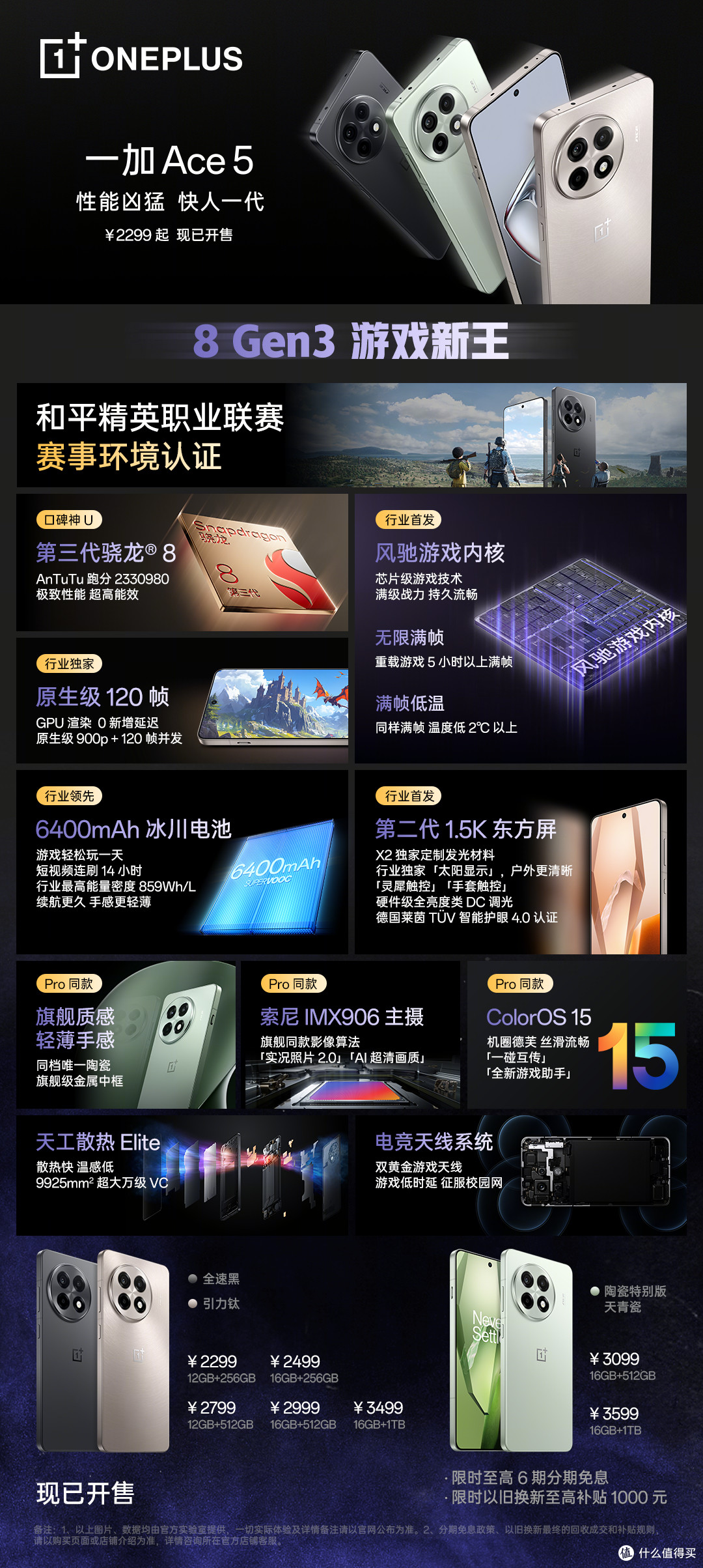 一加 Ace 5 系列 解析, 对比 红米 K80 系列, iQOO Neo 10 系列_安卓手机_什么值得买