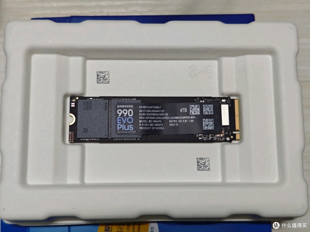 三星990 EVO Plus 4TB SSD固态硬盘：性能与效率的完美结合_固态硬盘_什么值得买