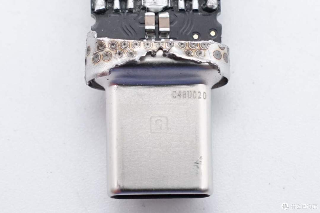 拆解报告：苹果1米雷电5 Pro编织数据线A3189_数据线_什么值得买