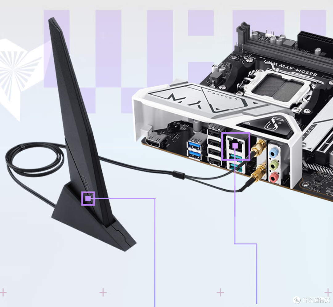 华硕B650M-AYW WIFI主板，高性能计算与游戏玩家的选择！_主板_什么值得买