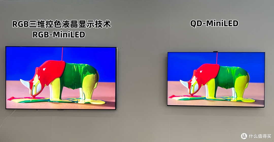 【科普】什么是RGB-MiniLED电视？与OLED和MiniLED电视原理区别？_液晶电视_什么值得买