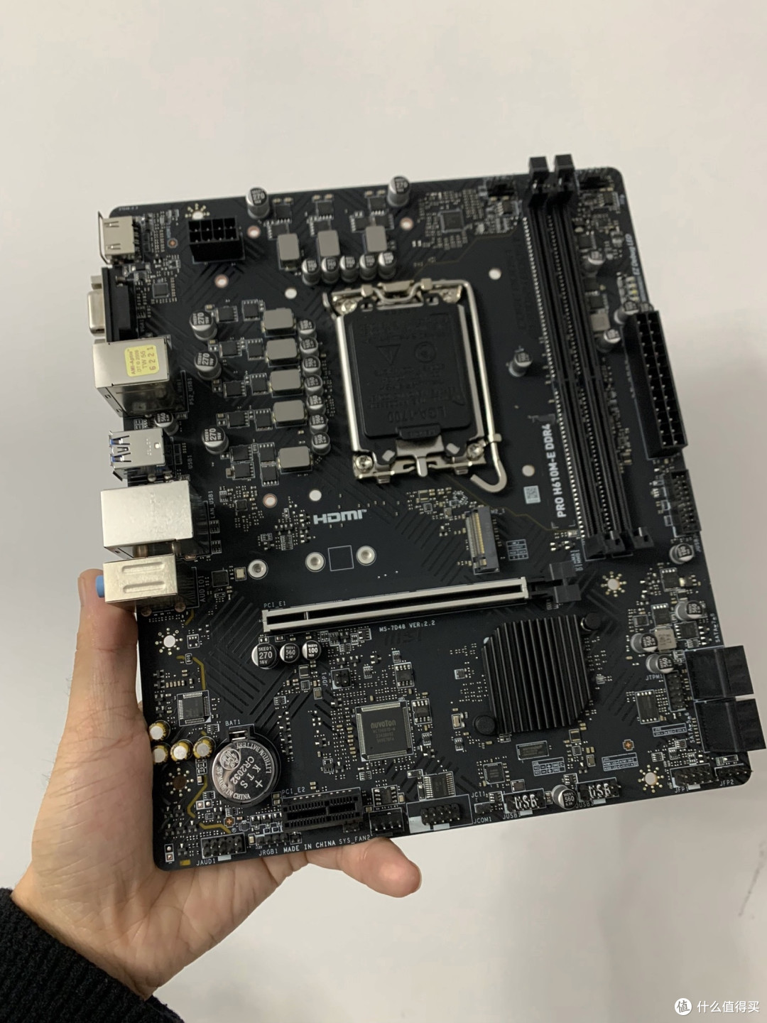 想选择一款入门级的主板，我推荐微星Pro h 610m-E。_主板_什么值得买