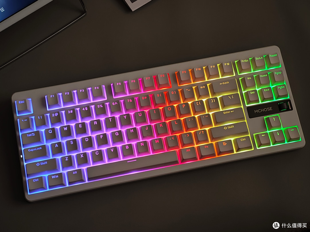 1秒下单 3秒付款 99元首发的迈从G87机械键盘到底怎么样？_键盘_什么值得买