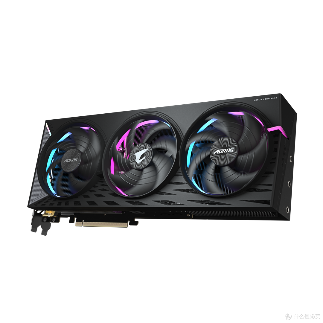 技嘉上线9070xt小雕，3x8pin，3槽厚度，这设计你打几分？_显卡_什么值得买