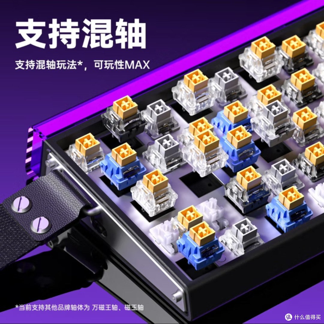 狼蛛HERO 68HE磁轴键盘：以光之名，终结比赛_键盘_什么值得买