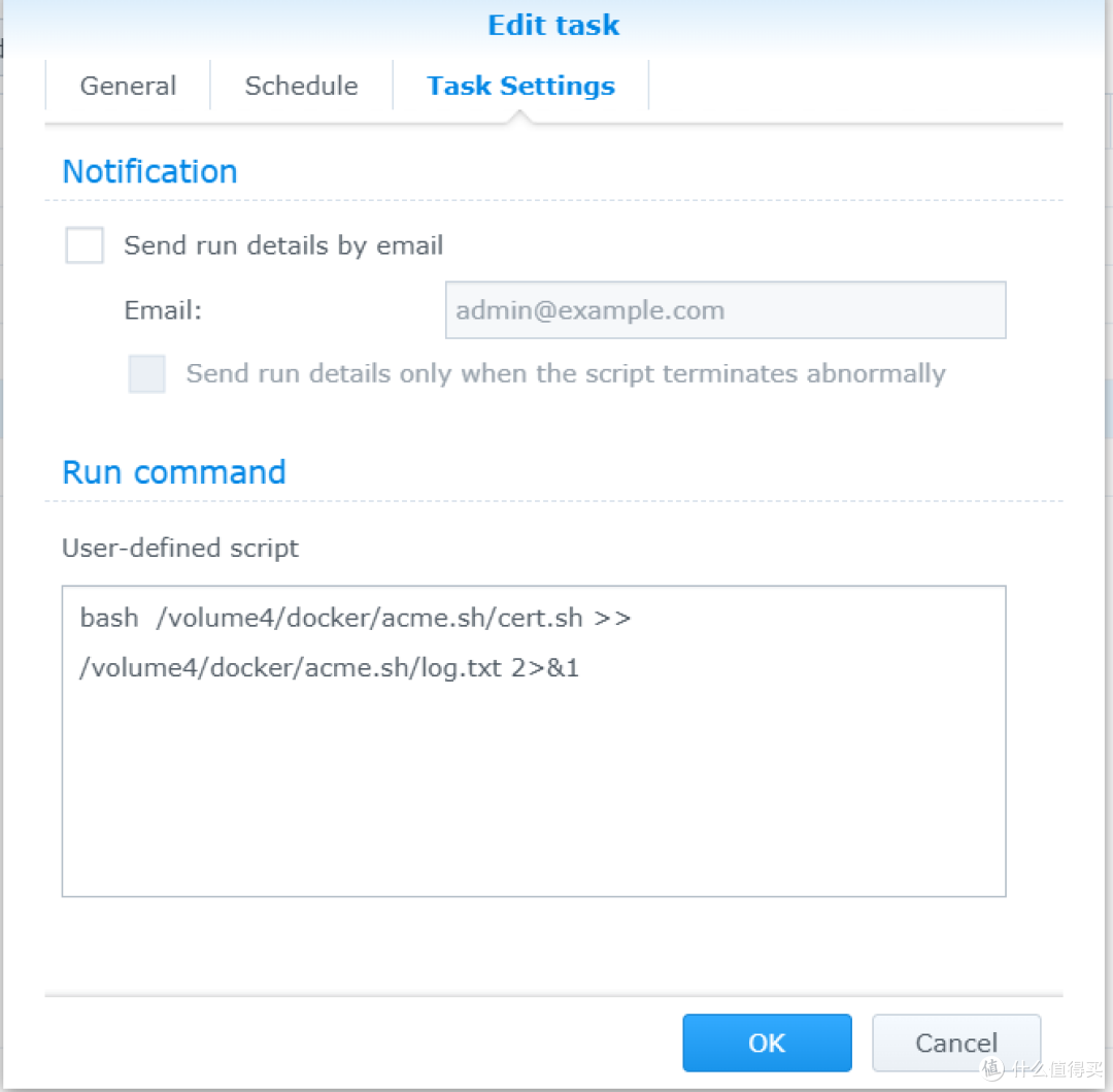 #群晖 部署 acme.sh自动申请和续签 SSL 证书详细教程_NAS存储_什么值得买