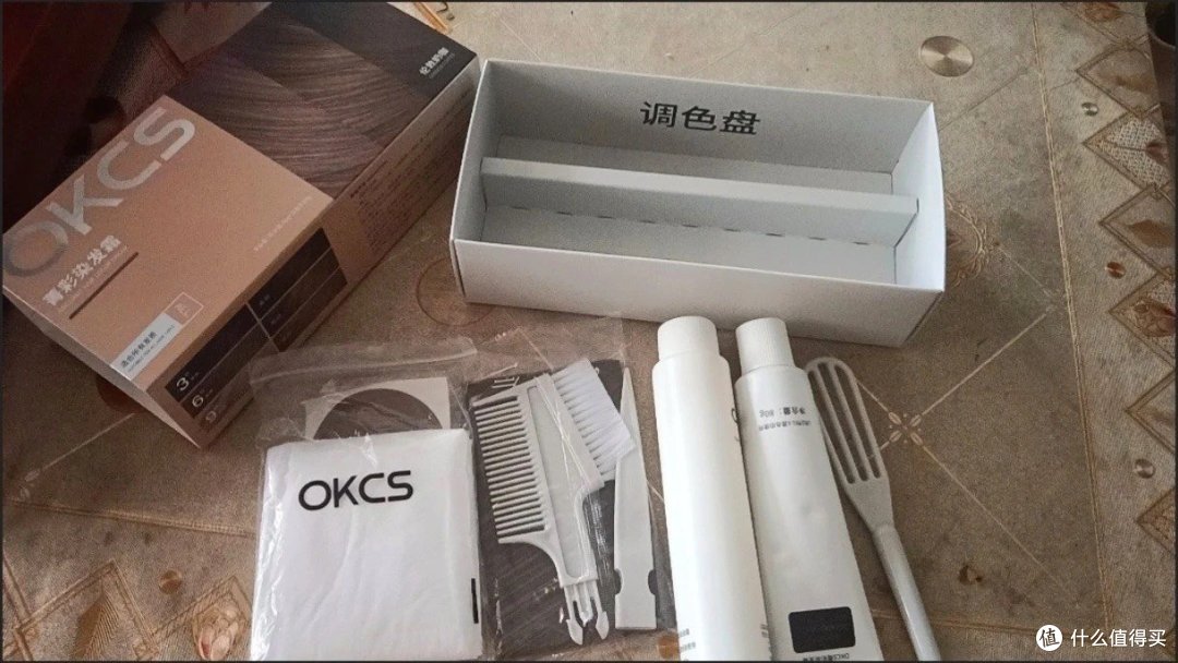 OKCS染发膏 超美丽的染发膏！_染发造型_什么值得买