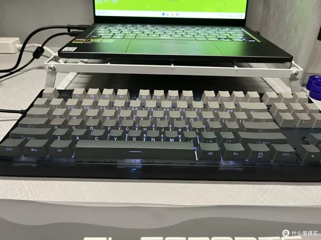 机械键盘推荐-腹灵MK870 Pro_键盘_什么值得买