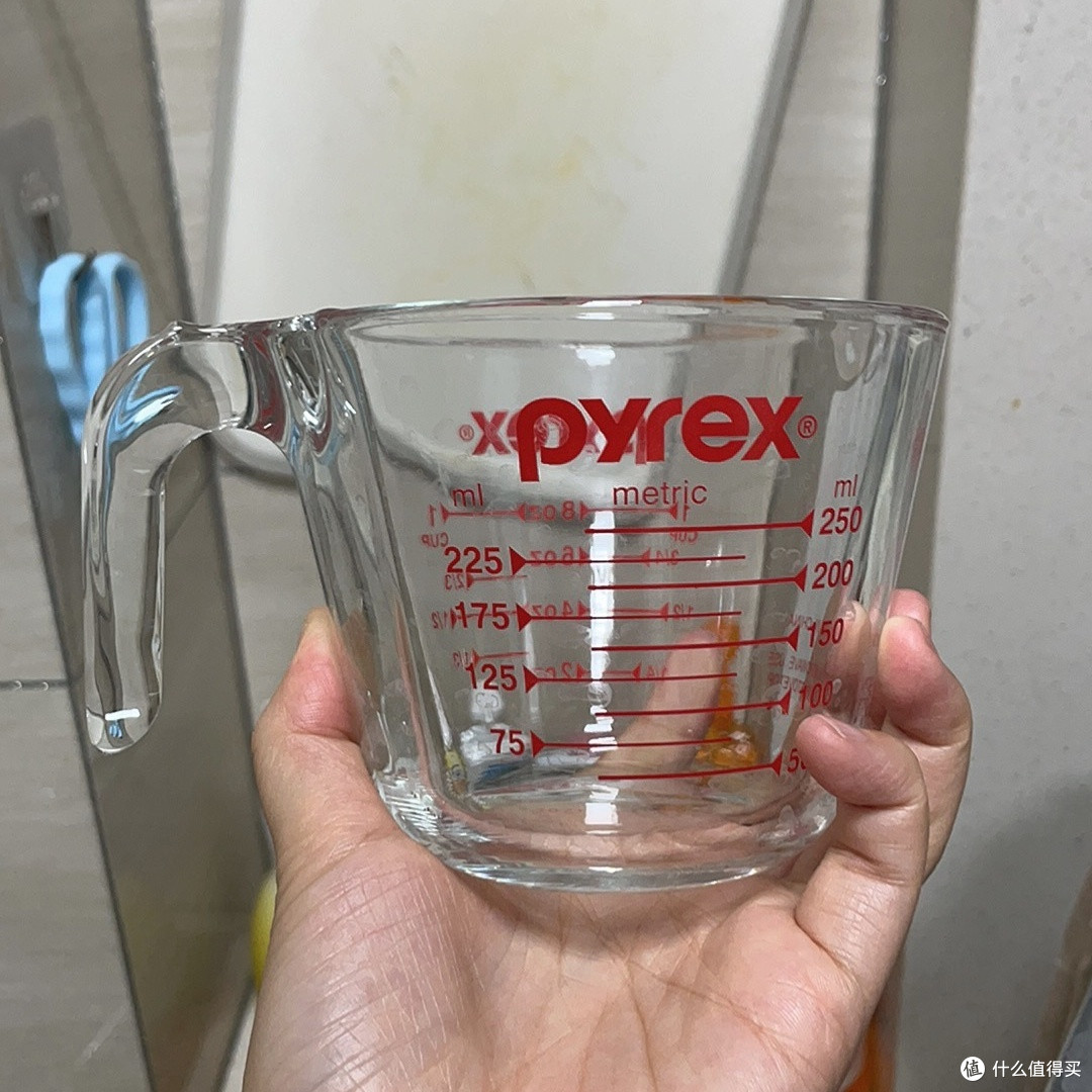 精确至上：康宁PYREX玻璃带刻度量杯，让每一份都恰到好处_量杯容器_什么值得买