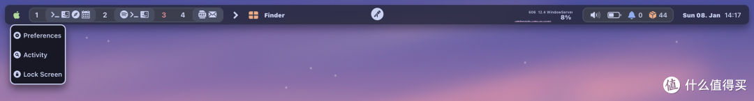 重新定义你的macOS状态栏 - 极致可定制、实时动态的效率神器_办公软件_什么值得买