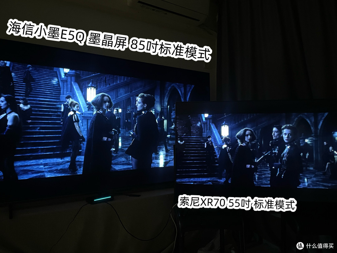 海信电视小墨E5Q测评，25年最便宜的低反膜电视，升级点一篇看懂_液晶电视_什么值得买