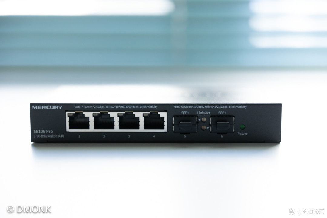 搭建 2.5G/10G 家庭内网，NAS好伴侣——水星SE106 Pro网管交换机_NAS存储_什么值得买