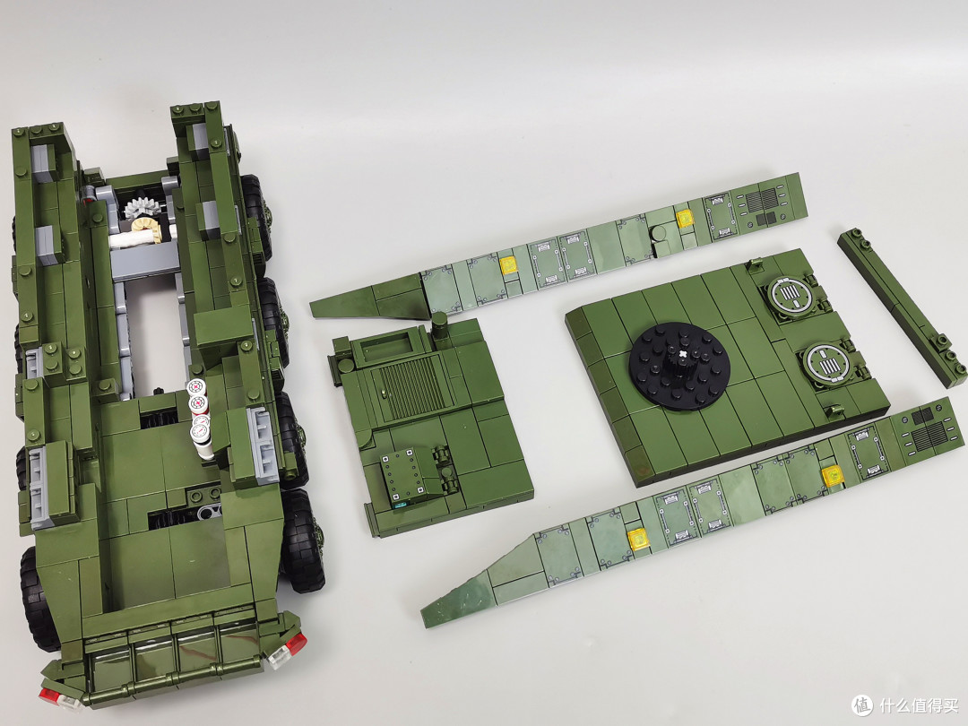 12GO 轮式 ZBL - 19 步兵战车积木深度测评_拼插积木_什么值得买