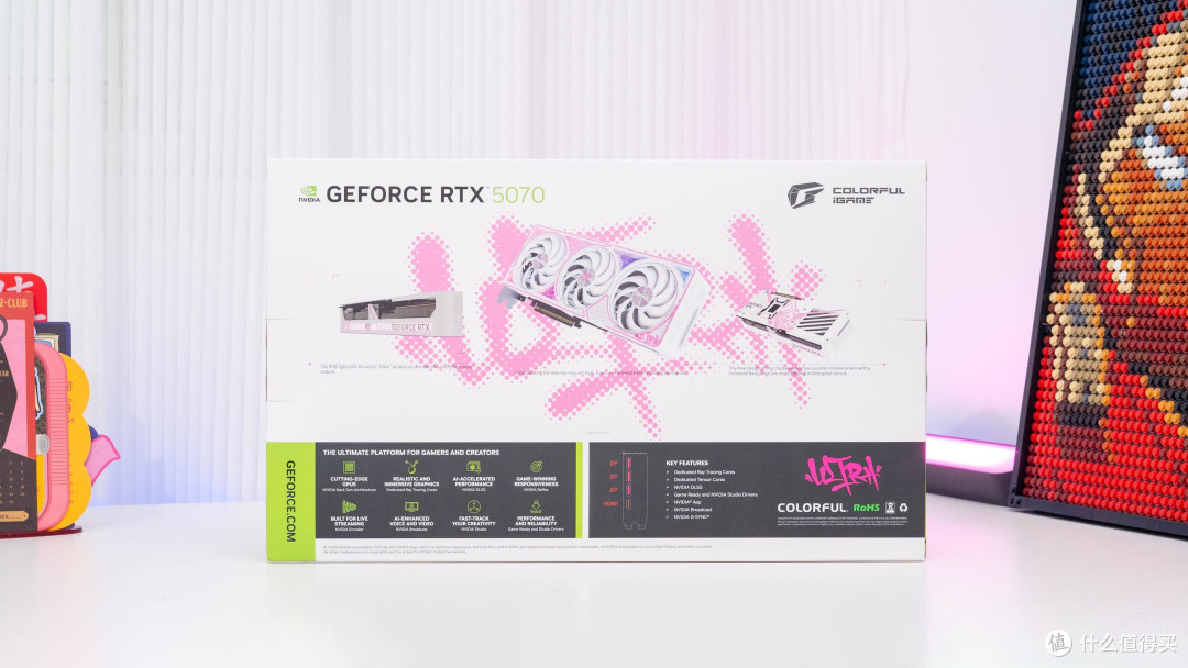 用颜值开路：七彩虹iGame RTX 5070 Ultra W OC 12GB显卡评测_显卡_什么值得买