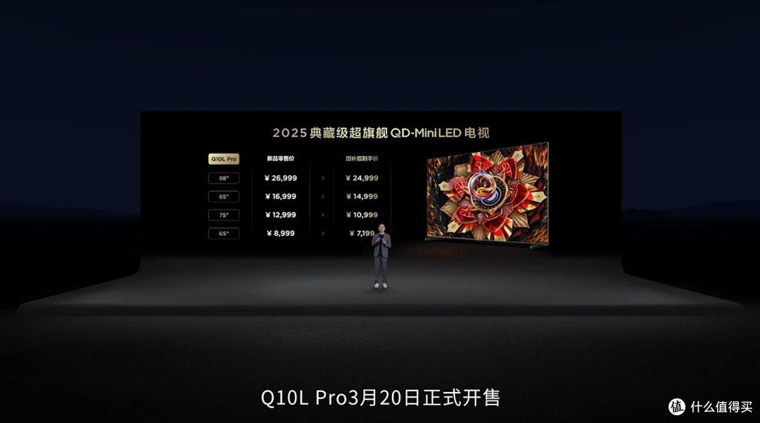 5999元！TCL发布Q10L，第四代液晶电视画质有多猛？_液晶电视_什么值得买