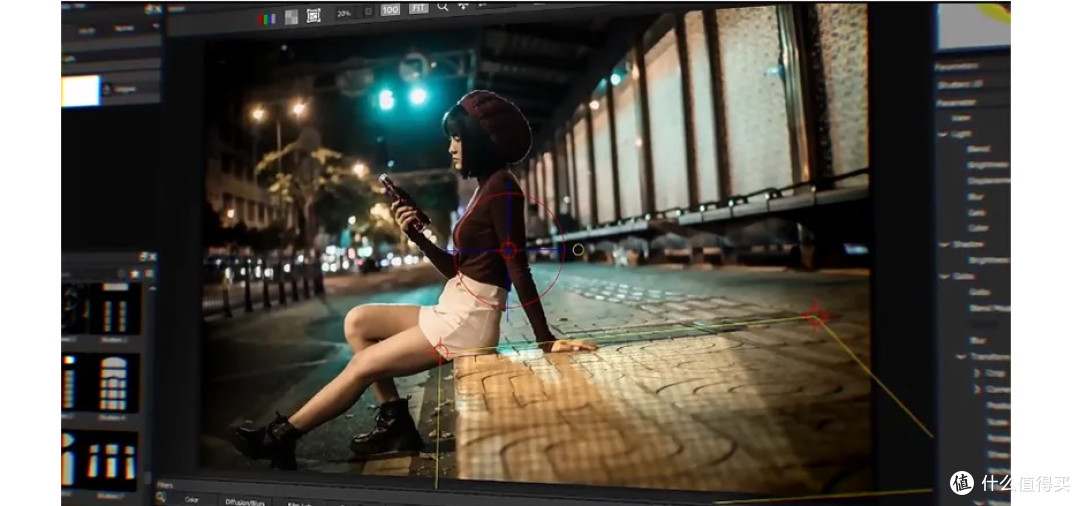 PS/LR插件 专业电影镜头光晕光效模拟软件 Boris FX Optics Win_服务软件_什么值得买