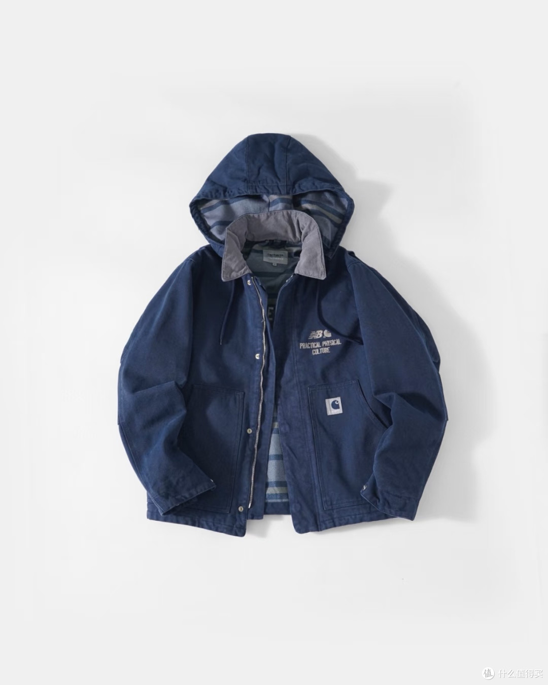 早春必备！NB x Carhartt WIP重工外套，真香！_男士夹克_什么值得买