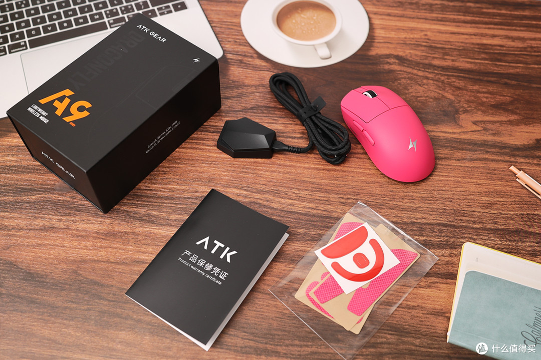 轻盈手感，三模连接，ATK A9 Ultra鼠标游戏、办公轻松操控_鼠标_什么值得买
