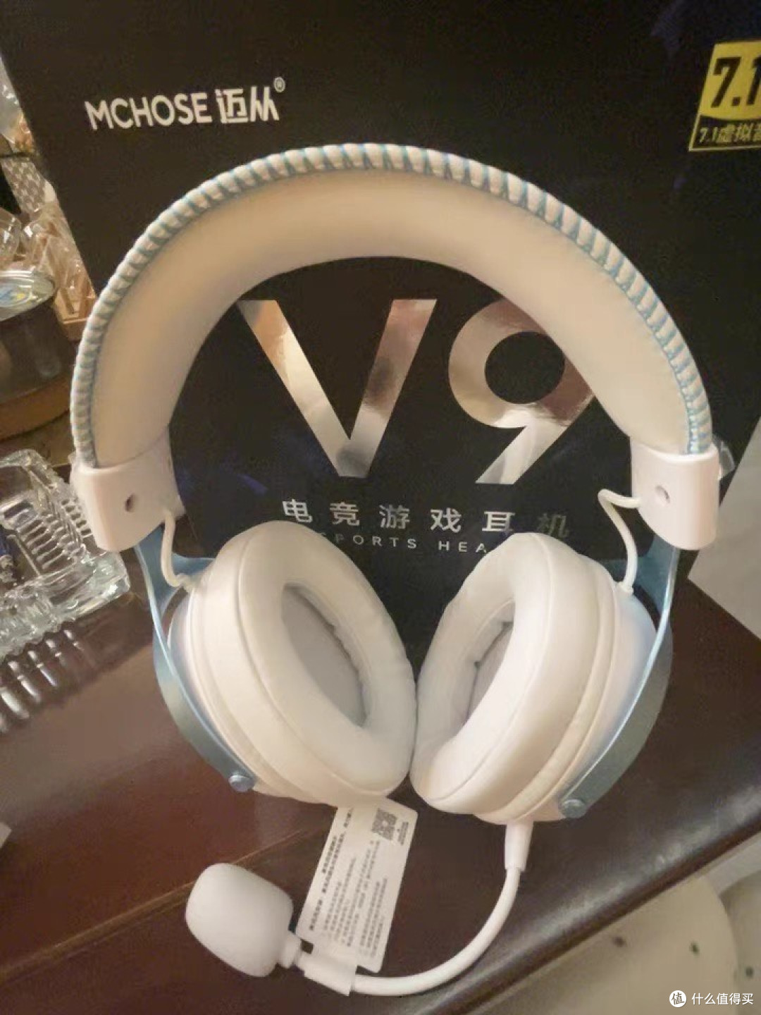 游戏玩家福音：MCHOSE迈从V9 Pro电竞耳机使用体验_游戏耳机_什么值得买