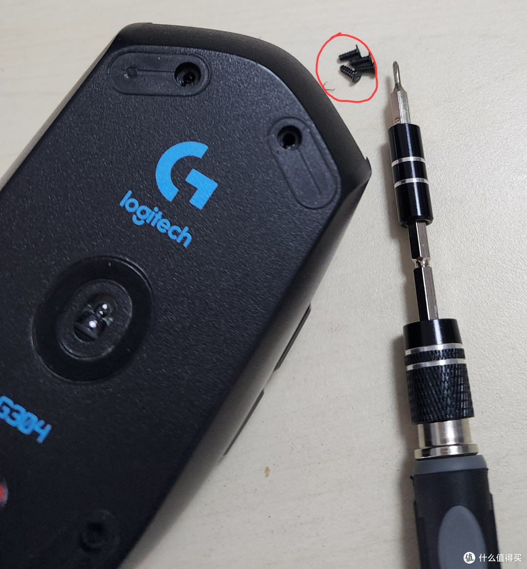 教你不花一分钱修复罗技G304左键双击问题_鼠标_什么值得买