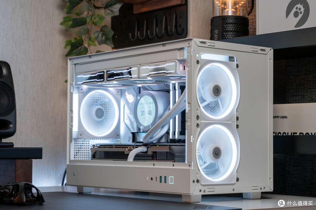 空间大师——DEEPCOOL CH260 WH 装机分享_机箱_什么值得买