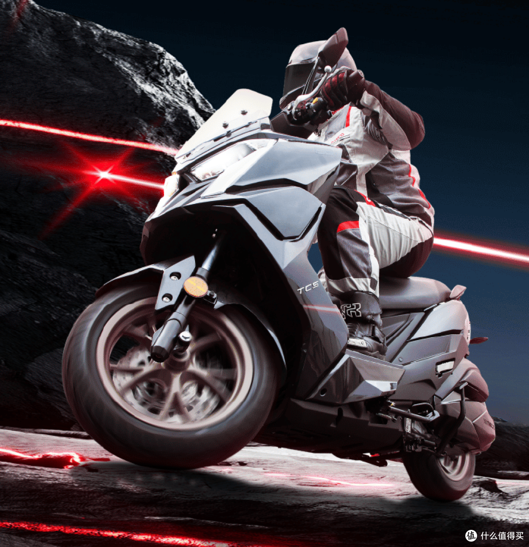 光阳2024款Racing X150平踏摩托车_摩托车整车_什么值得买