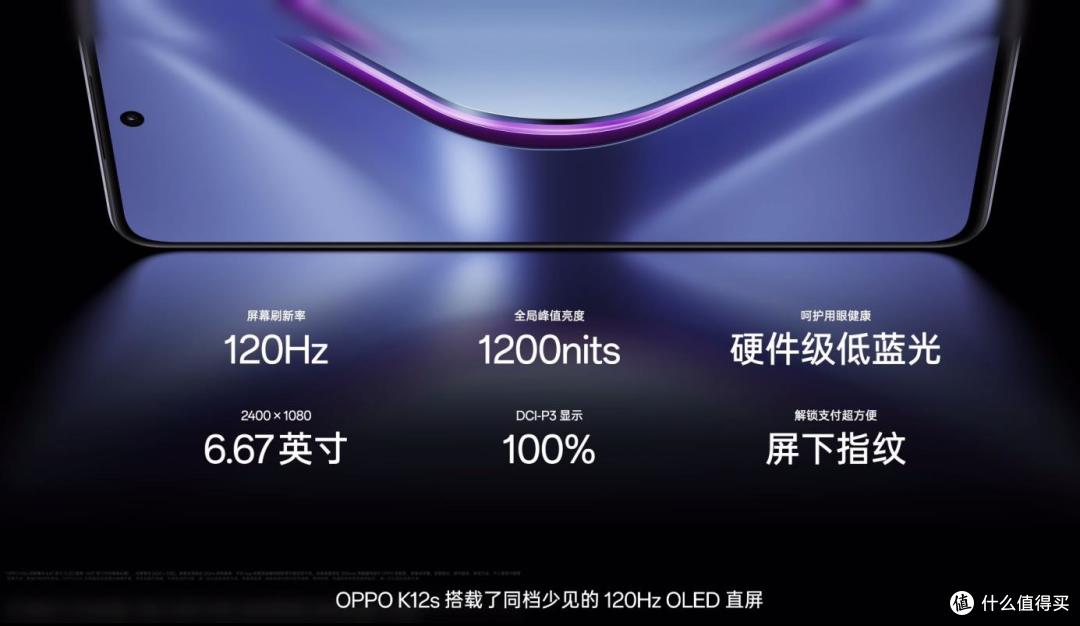 OPPO K12s 正式发布，起步价仅1099元_手机_什么值得买