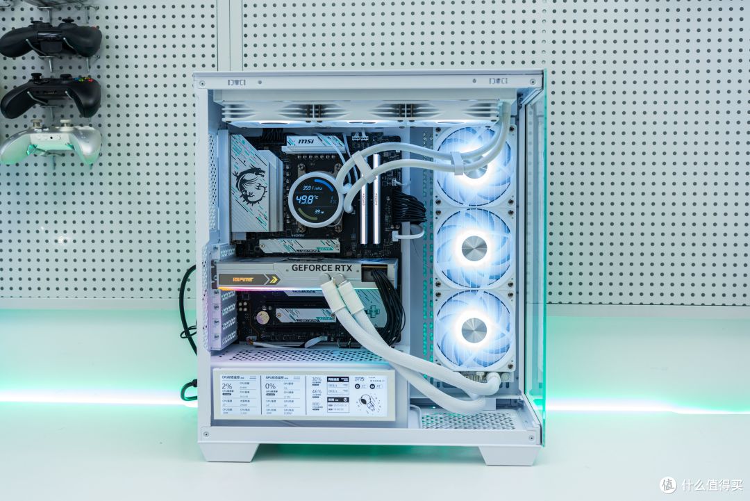 银昕Frost Knight E360 Pro LCD水冷散热器评测体验_CPU散热器_什么值得买