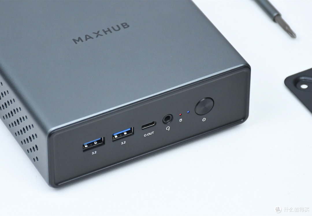 入门级迷你电脑主机也弄“铝合金外壳”设计？MAXHUB MI20简评_家用电脑_什么值得买