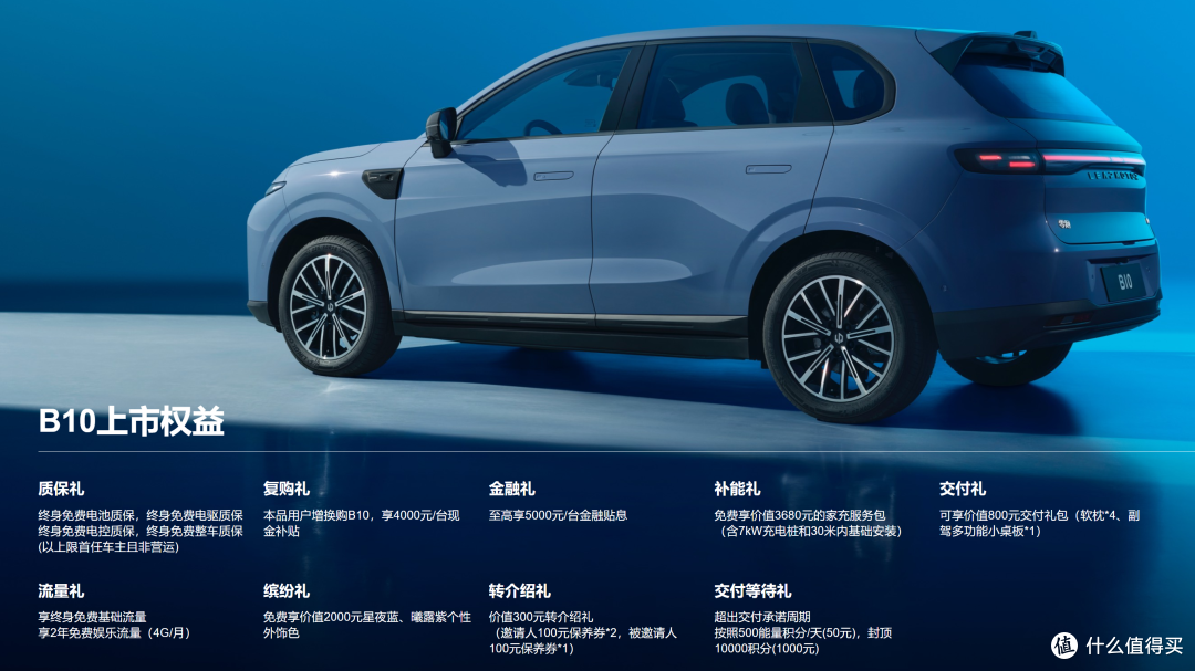 2025年10万级纯电SUV的最优解？领跑B10_新能源车_什么值得买