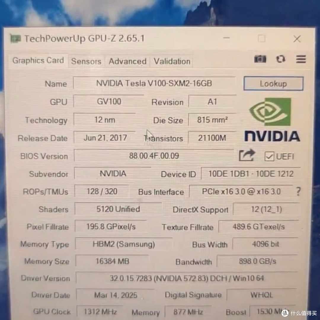 599元的IBM拆机NVIDIA Tesla V100 SXM2 16G显卡到底香不香？_显卡_什么值得买