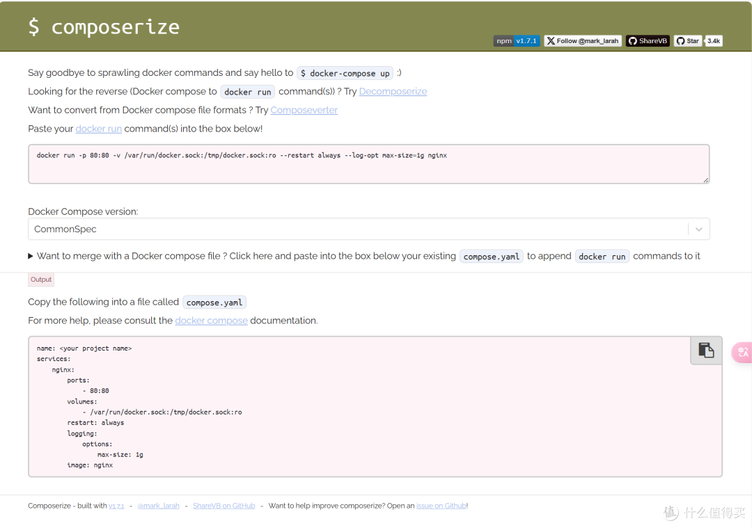 极空间NAS正式支持Compose图形化部署！小白玩Docker也能如此丝滑_NAS存储_什么值得买