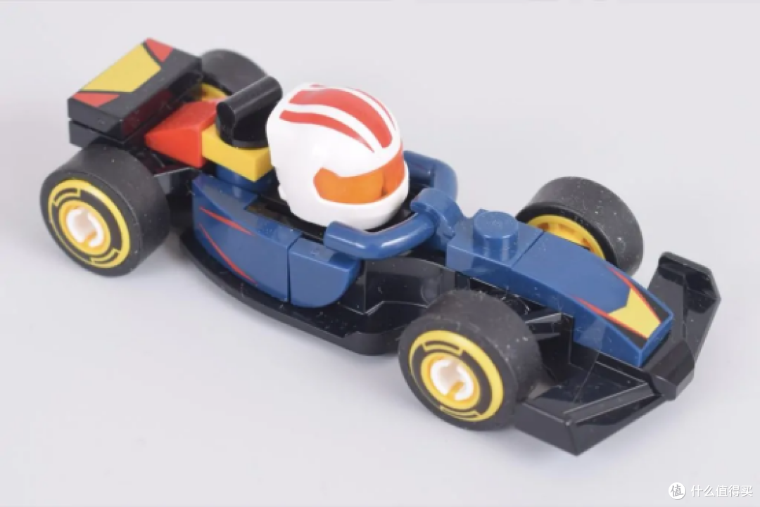 没有小人仔的F1赛车，乐高71049 F1赛车抽抽乐全评测_积木拼插_什么值得买