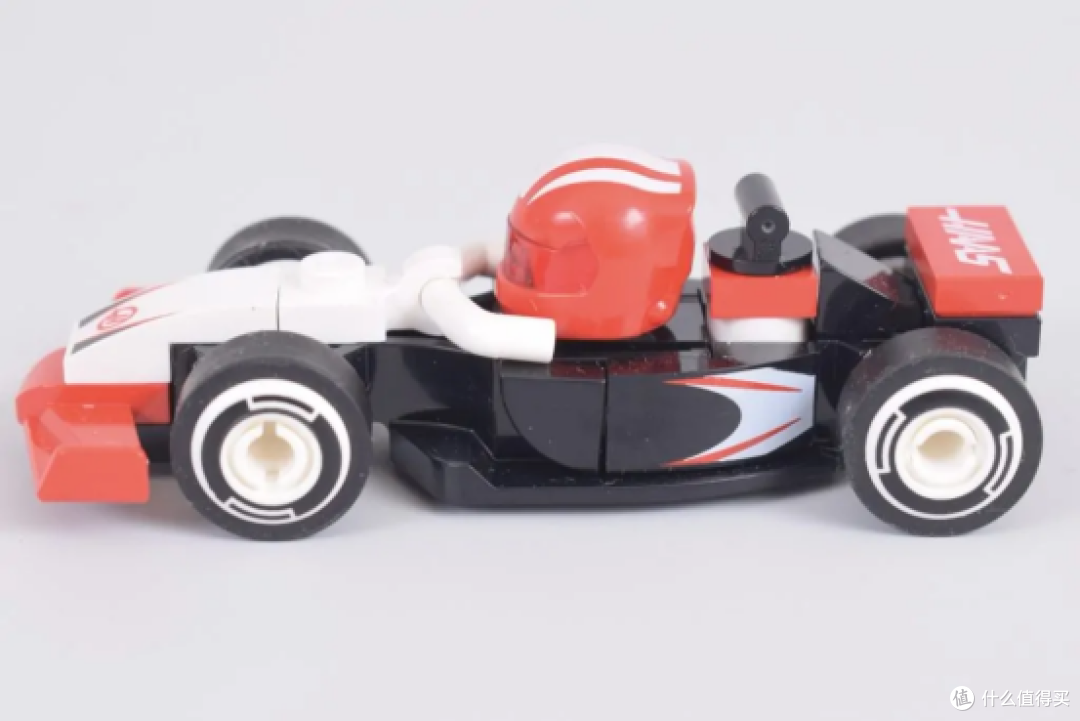 没有小人仔的F1赛车，乐高71049 F1赛车抽抽乐全评测_积木拼插_什么值得买