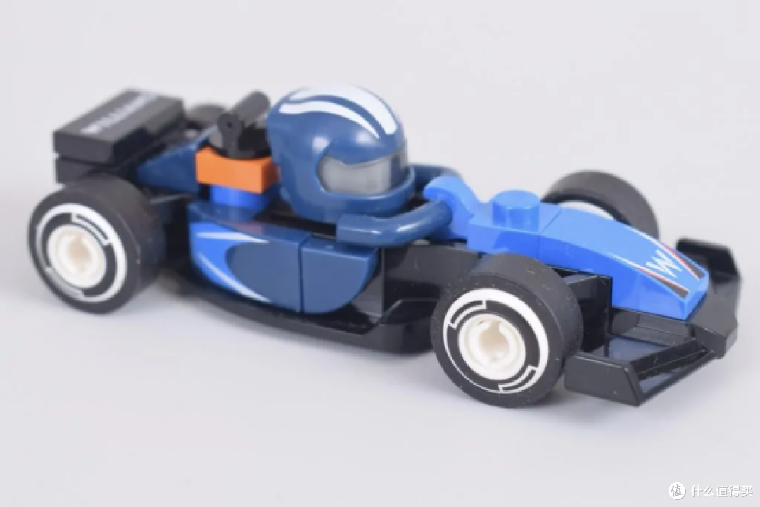 没有小人仔的F1赛车，乐高71049 F1赛车抽抽乐全评测_积木拼插_什么值得买