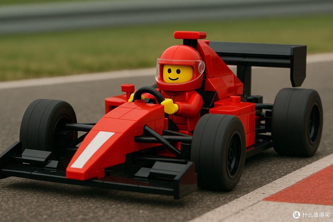 没有小人仔的F1赛车，乐高71049 F1赛车抽抽乐全评测_积木拼插_什么值得买