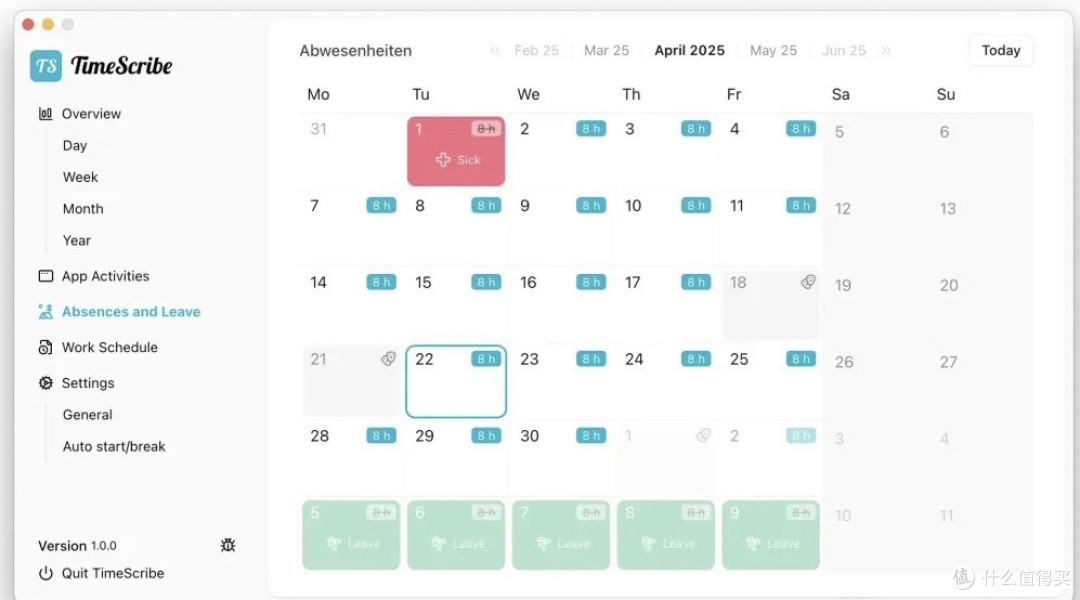 TimeScribe，记录工时的神器？_办公软件_什么值得买
