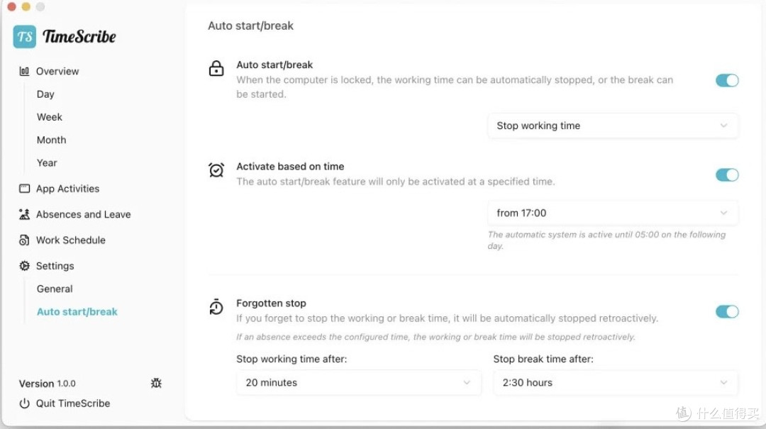 TimeScribe，记录工时的神器？_办公软件_什么值得买