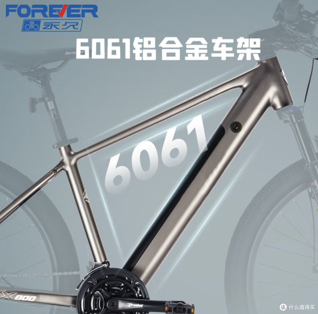 永久F68珍珠灰电助力山地车，出行的全能搭子_电动车_什么值得买