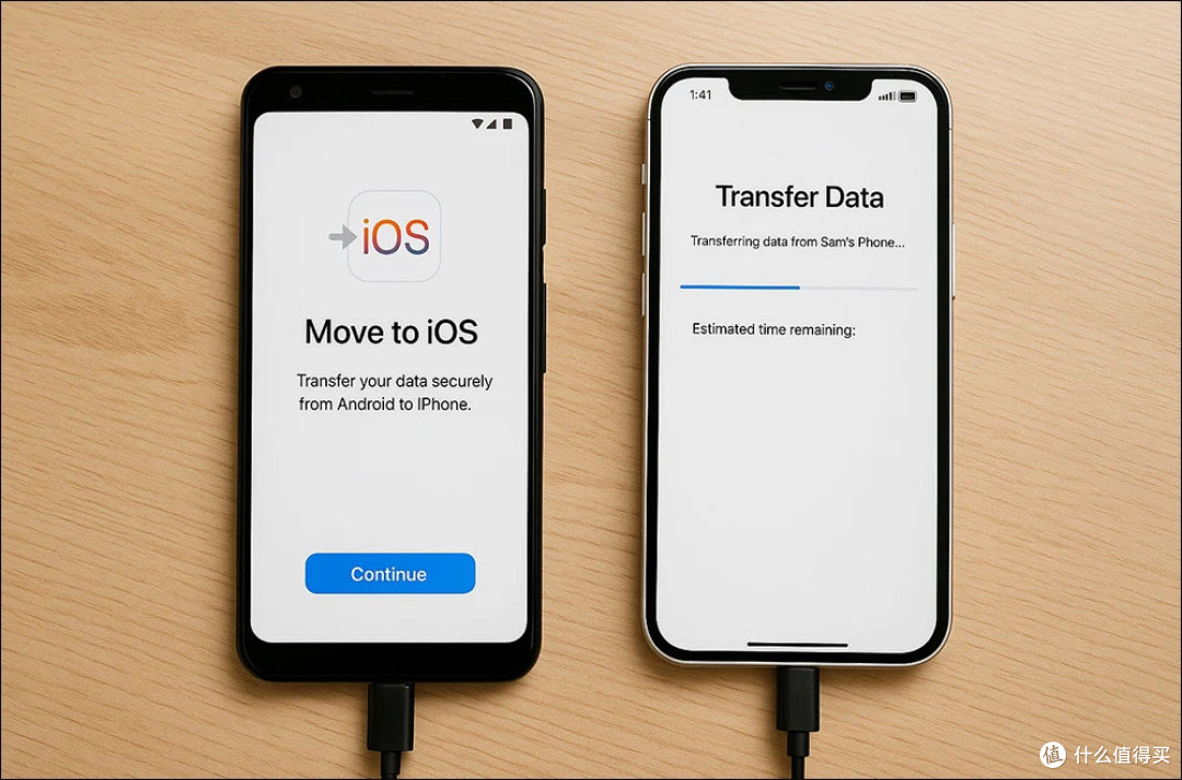 Move to iOS更新，迁移不再慢！_手机软件_什么值得买