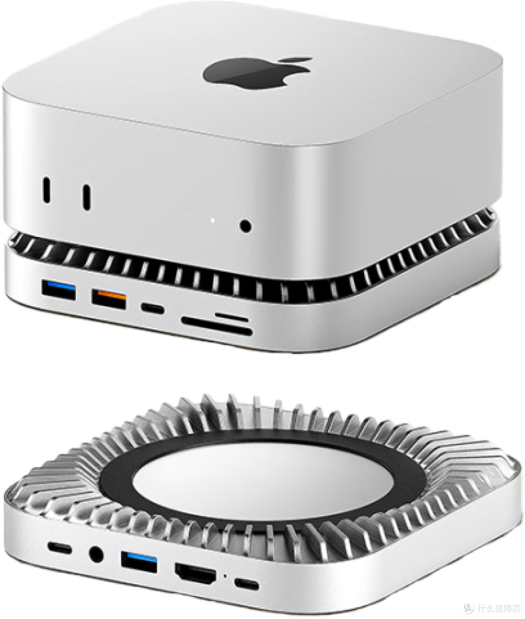 MacminiM4黄金搭档喜加一，移速Macmini M4扩展坞硬盘体验测试_移动硬盘_什么值得买