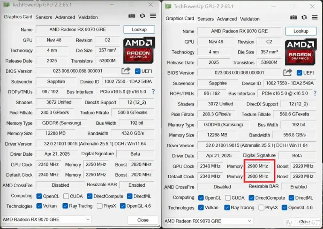 AMD 9070 GRE评测： 超频接近RTX 5070_显卡_什么值得买