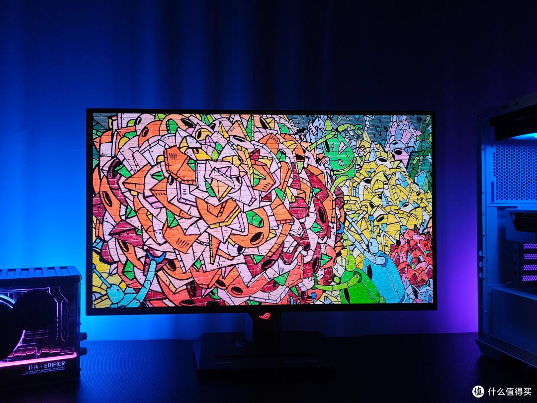 618电竞爱好者首选OLED显示器：ROG绝杀27MAX实测分享!_显示器_什么值得买