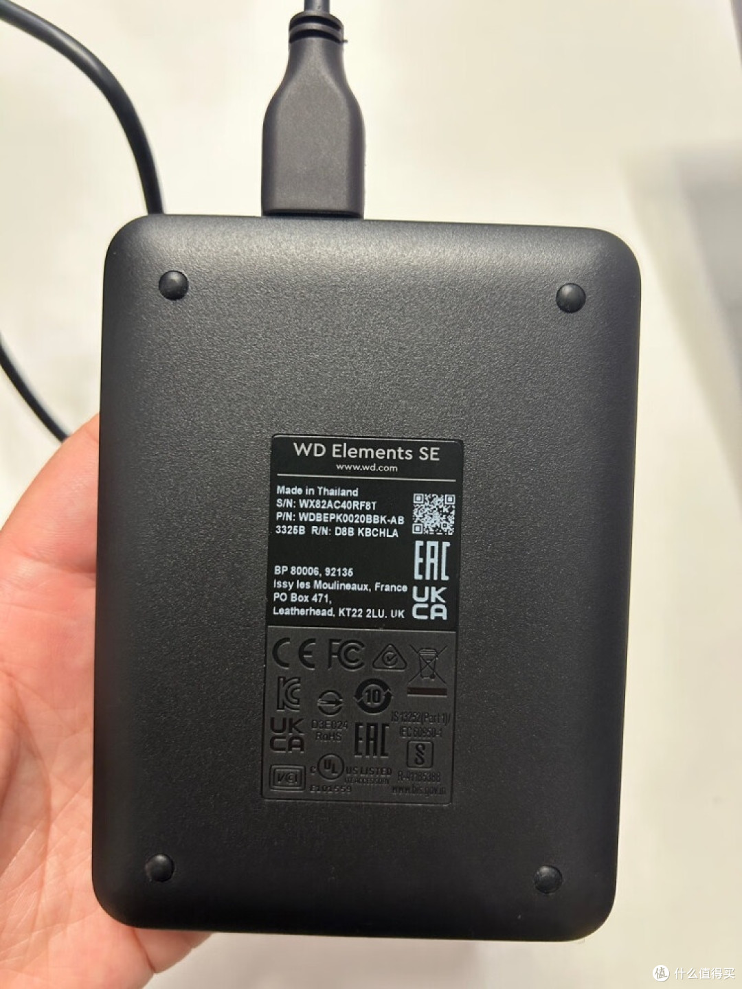 西部数据WD Elements SE便携式硬盘：便捷存储，可靠之选_移动硬盘_什么值得买
